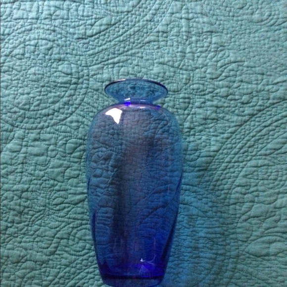 Accents | Cobalt Blue Glass Vase | Poshmark